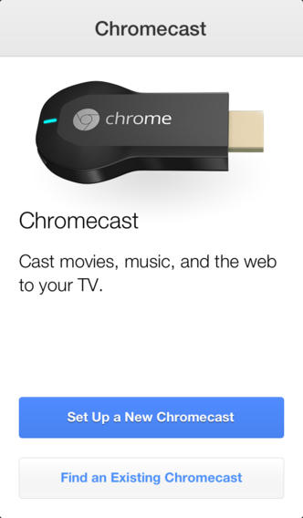Chromecast.app para iOS na Área BR - CocaTech