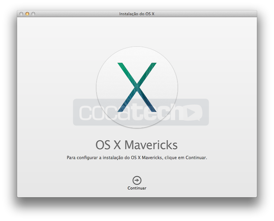 O Que Fazer Antes de Instalar o OS X Mavericks? - CocaTech