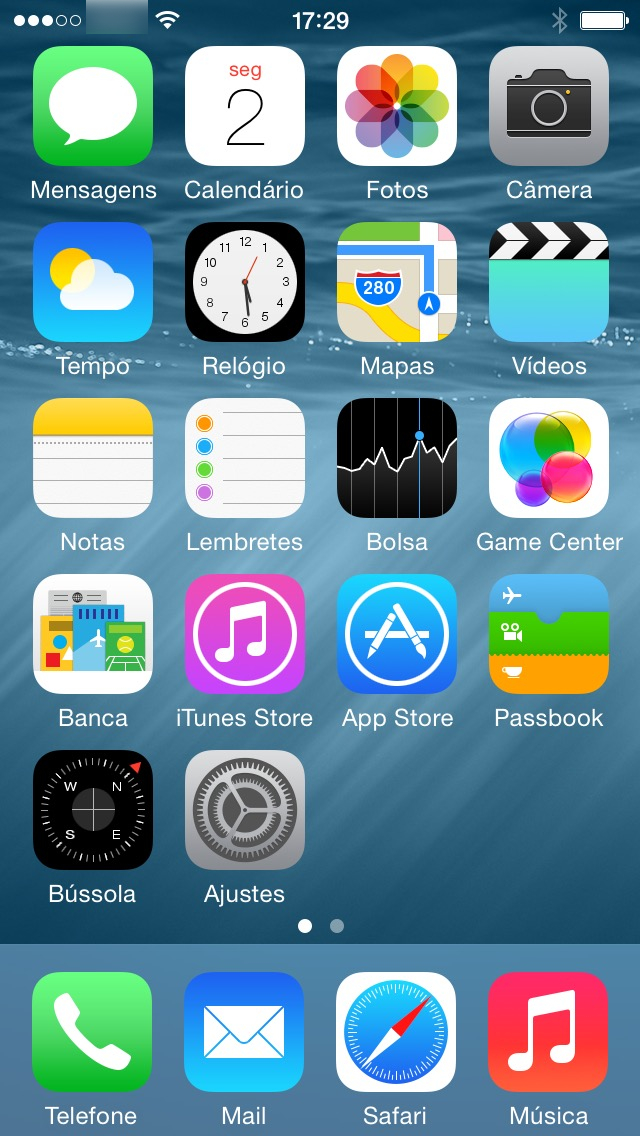 iOS 8: Tela de Início - CocaTech