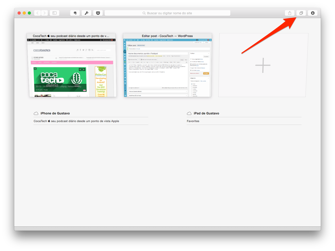 Como visualizar as todas as abas no Safari do Mac e iOS no OS X - CocaTech