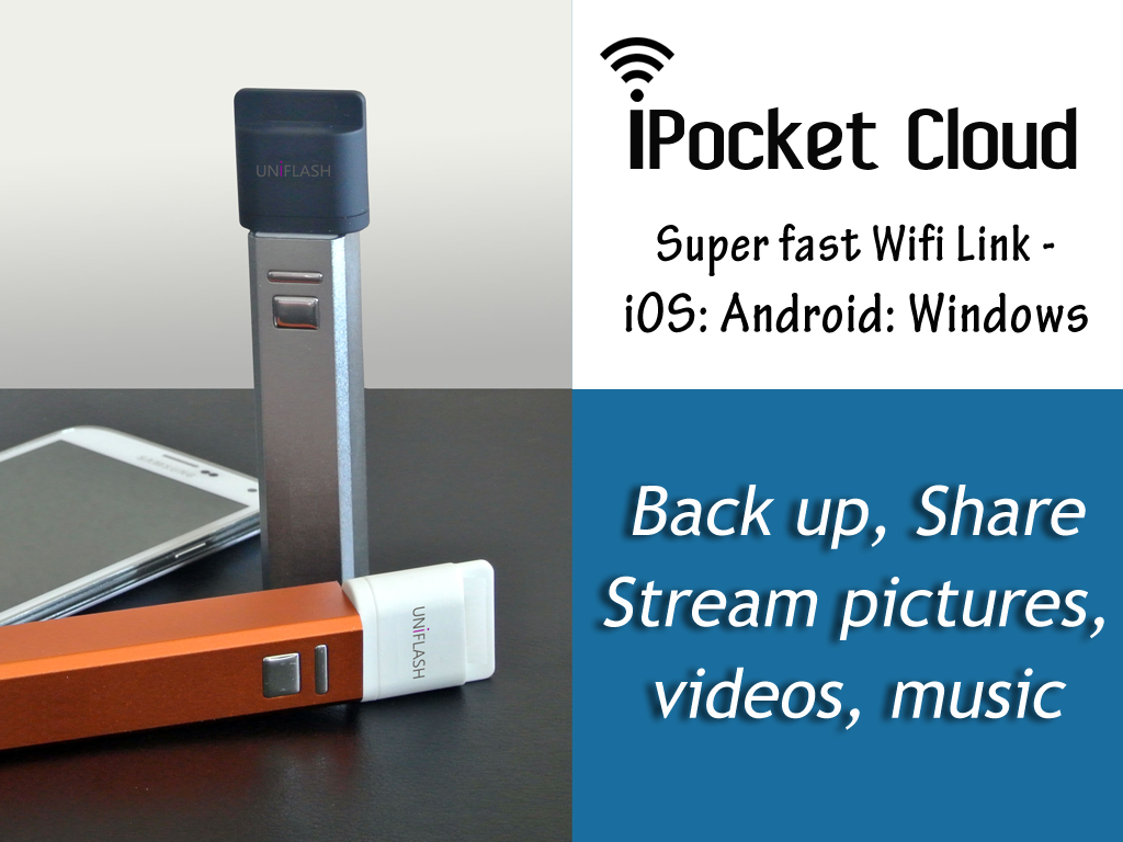 iPocket Cloud Drive, nuvem pessoal e recarregador - CocaTech
