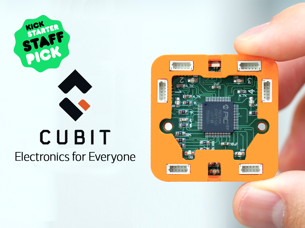 Cubit, hardware plug & play com software drag & drop - CocaTech