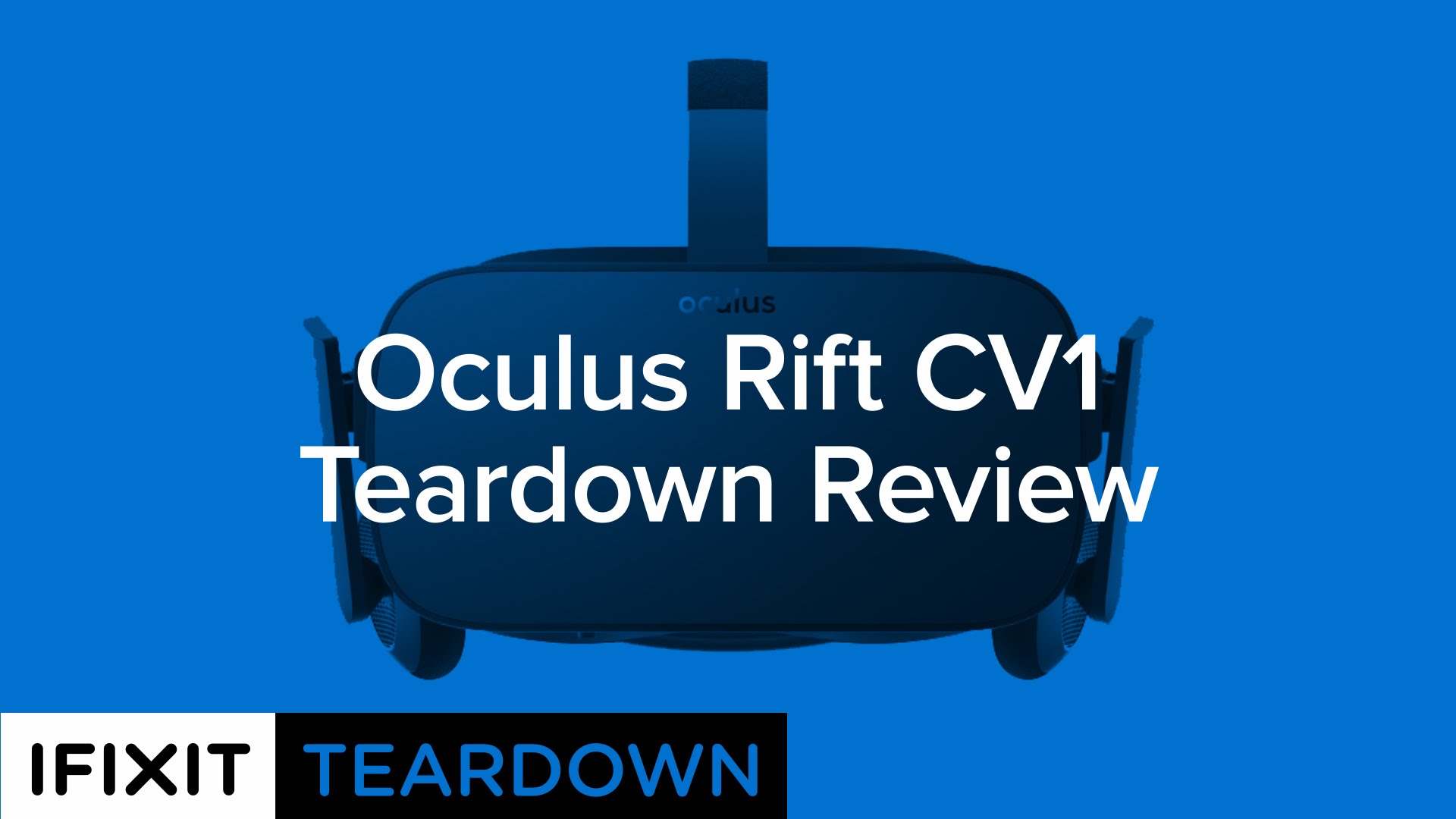 Teardown do Oculus Rift - CocaTech