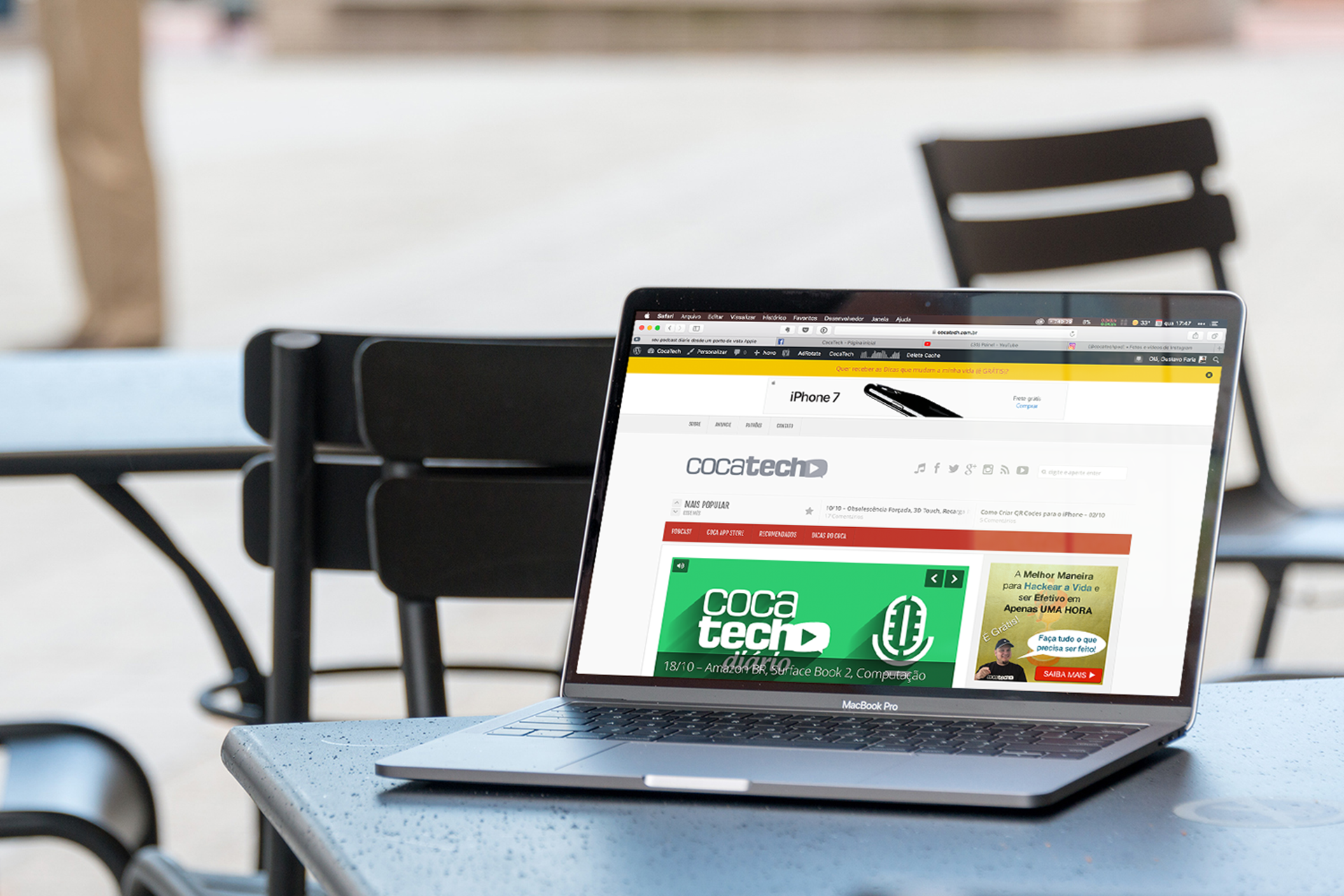 Como Colocar Favicons nas Abas do Safari do Mac - 19/10 - CocaTech