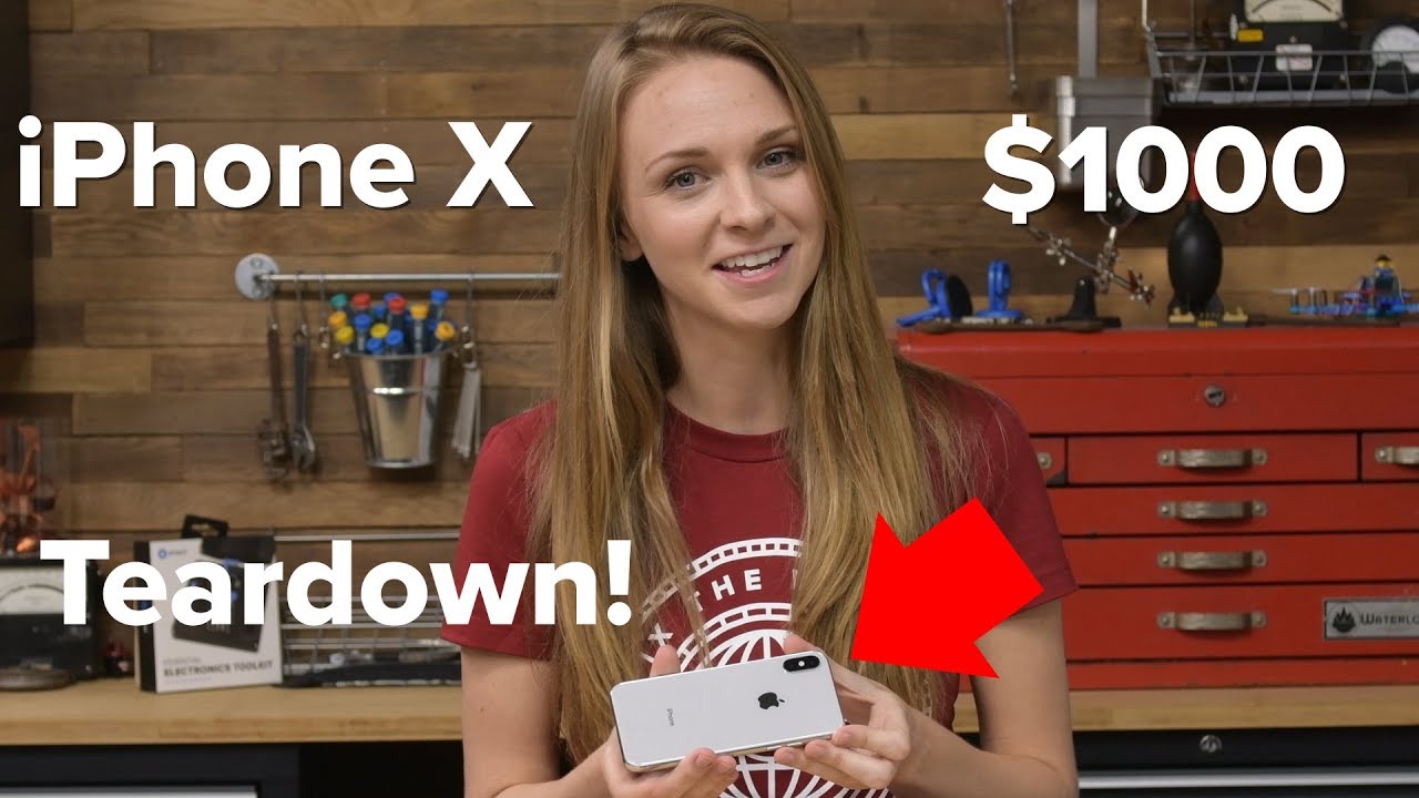 Teardown do iPhone x pelo iFixit - CocaTech
